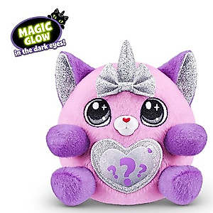 Rainbocorns Kittycorn Surprise Series 2 (Bengal Cat) by ZURU, Collectible Plush Stuffed Animal, Surprise Egg, Sticker Pack, Slime, Ages 3+ for Girls, Children