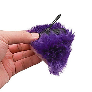 Ztl Cute Cat Fox Long Fur Ears Hair Clip Anime Cosplay Party Costume Headwear