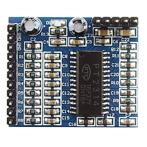Rakstore PT2314 Sound Quality Adjustment Voice Module IIC I2C 6V-10V Audio Processing Module for Arduino