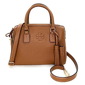 Tory Burch Thea Web Small Satchel Crossbody Bag (Moose)