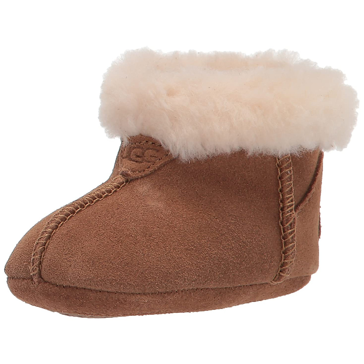 UGG Baby I GOJEE Fashion Boot, Chestnut Suede, US 0-1 Unisex Infant