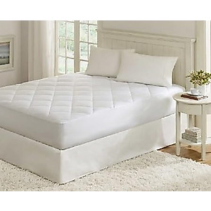 Mattress Pads, Quilted Mattress Topper-Hypoallergenic Waterproof Protector (King, Size)