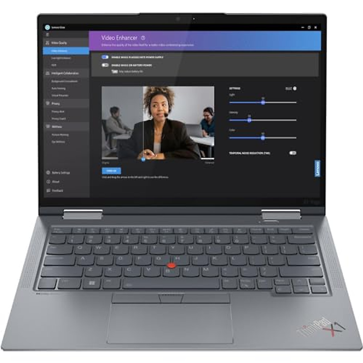Lenovo ThinkPad X1 Yoga Gen 8 21HQ0007US 14" Touchscreen Convertible 2 in 1 Notebook - WUXGA - 1920 x 1200 - Intel Core i7 13th Gen i7-1355U Deca-core (10 Core) - Intel Evo Platform - 16 GB Total RAM