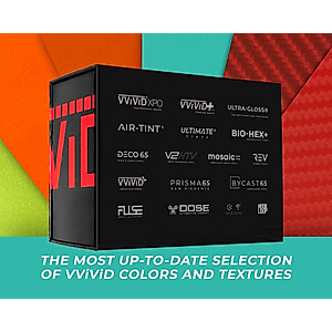VViViD Vinyl Car Wrap Color Deck Vinyl Sample Book With Presentation Box