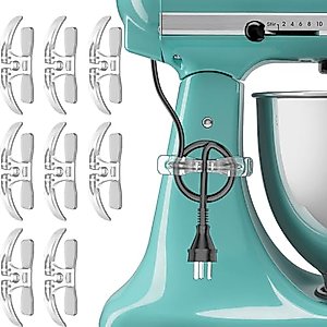 Cord Organizer for Appliances | Kitchen Gadgets, Cord Organizer for kitchenaid Stand Mixers,Coffee Maker, Pressure Cooker, Air Fryer,Kitchen Accessories,8 Pcs