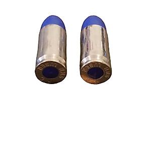 All American Training Rounds 9mm 124gr Dummy Training Snap Caps (Nickel and Blue - Set of 10)