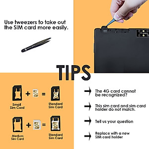 ANTEMPER Tablet 10.1 Inch Android 10 Tablets with 4G RAM, 64GB Storage, Octa-Core Processor, 4G Phone, 13MP Camera, Bluetooth, WiFi, GPS, Dual Sim Card Slot, HD Touchscreen, (Black)