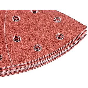 Bosch Home and Garden 2609256A64 10-Piece Sanding Sheet Set for Multi-Sanders 102 x 62.93, 120