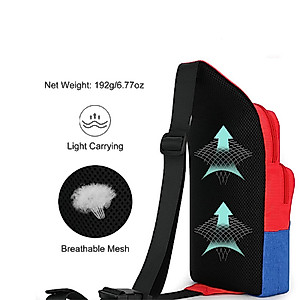 Red Yun En Cute Travel Bag for Nintendo Switch/ Lite/OLED, small portable sling Crossbody bag shoulder storage backpack, for NS Consolo, charging dock,Joy-Cons, men's and women's crossbody bag (Leaf style)