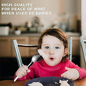 KAISHANE 6-Piece 7.1 Inch Sporks Set - 18/10 Stainless Steel Sporks for Household Use, Picnics, and Travel, Ideal for Ice Cream, Salad, Fruit Appetizers, and Desserts