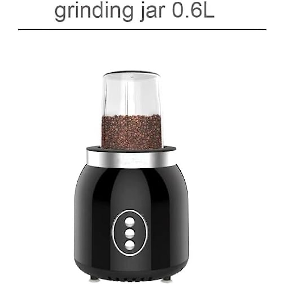 600W 4-in-1 Multifunctional Food Processor,Countertop Smoothies Blenders,Coffee Grinder,Meat Grinder,Baby Food Maker,Mixer Grinder for Meat,Vegetables,Fruits,Beans,Ice Crusher with 6 Blades 61OZ 1.8L