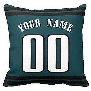Philadelphia Throw Pillow Custom Any Name and Number for Men Youth Boy Gift