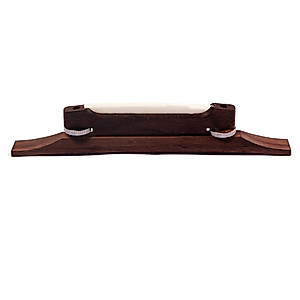 WINOMO Archtop Guitar Rosewood Bridge with Bone Saddle