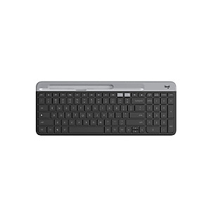 Logitech K580 Slim Multi-Device Wireless Keyboard for Chrome OS - Bluetooth/USB Receiver, Easy Switch, 24 Month Battery, Desktop, Tablet, Smartphone, Laptop Compatible