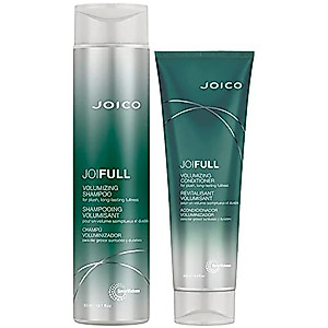 Joico JoiFULL Volumizing Shampoo & Conditioner Set | Plush & Long-Lasting Fullness | Boost Shine | For Fine/Thin Hair