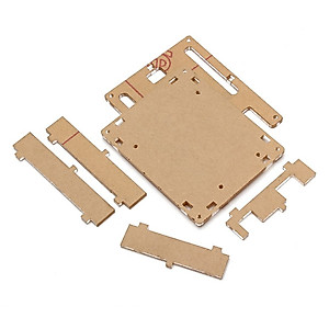 DAOKI Uno R3 Case Enclosure New Transparent Gloss Acrylic Computer Box Compatible with Arduino UNO R3