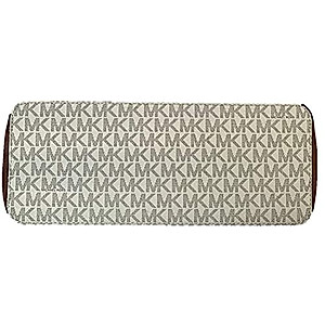 Michael Kors Charlotte Signature Large Top Zip Tote - Vanilla