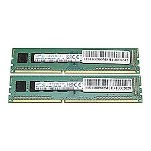 2x4GB (8GB Total) 1Rx8 SAMSUNG M378B5173QH0-CK0 PC3-12800U Desktop Memory