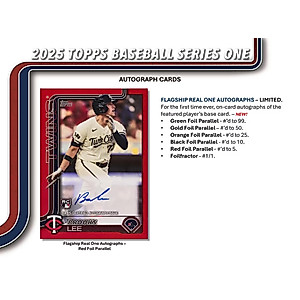 2025 Topps Series 1 Baseball Trading Card MLB Jumbo Fat Pack