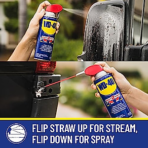WD-40 Multi-Use Product with Smart Straw Sprays 2 Ways, 8 OZ