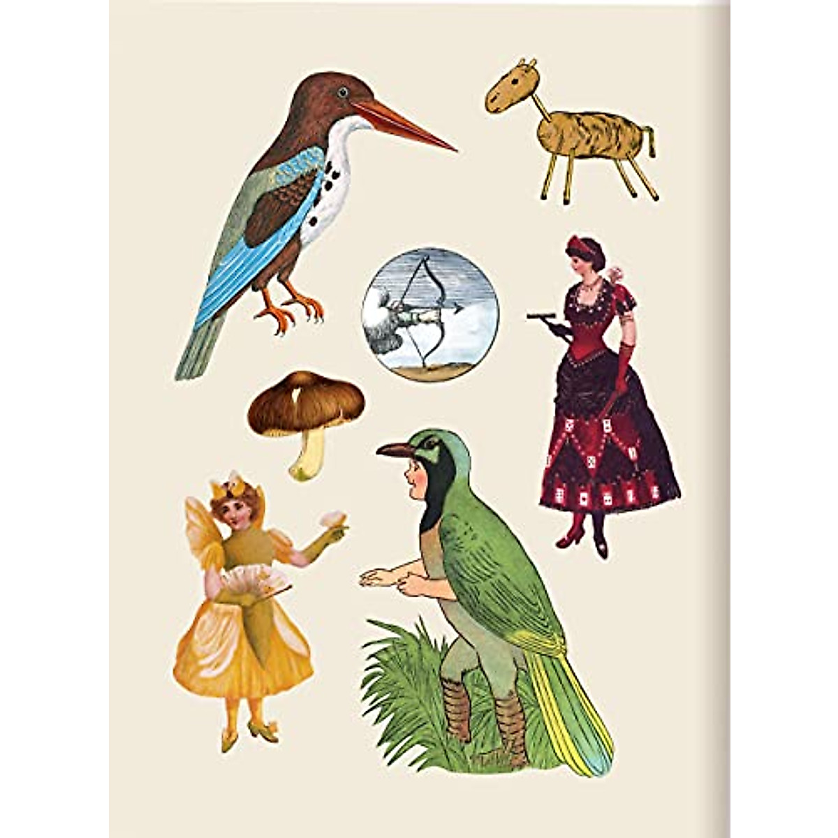 The Antiquarian Sticker Book: Bibliophilia (The Antiquarian Sticker Book Series)