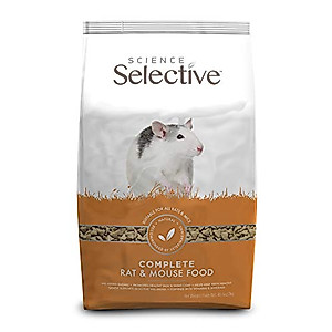 Supreme Petfoods Science Selective Rat Food, 4 Lb 6 Oz, 4.38 Pound (Pack of 1)