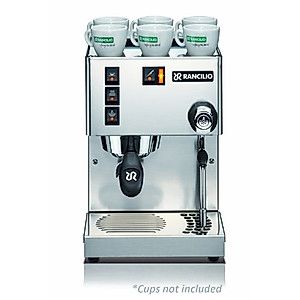 Rancilio Silvia Espresso Machinet,0.3 liters, with Iron Frame and Stainless Steel Side Panels, 11.4 by 13.4-Inch