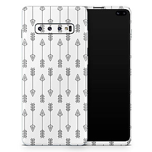 DesignSkinz Vertical Acsending Arrows Protective Vinyl Decal Wrap Skin Cover Compatible with The Samsung Galaxy S20 (Screen Trim & Back Glass Skin)