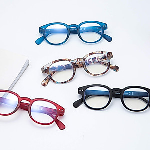 EYEGUARD Blue Light Glasses for Kids Spring Hinges Computer Glasses,Anti Glare Eyeglasses（3-8 Years Old