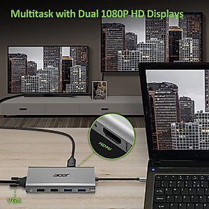 Adap ACER 11-in-1 USB Type C Dongle to 2xUSB 3.0