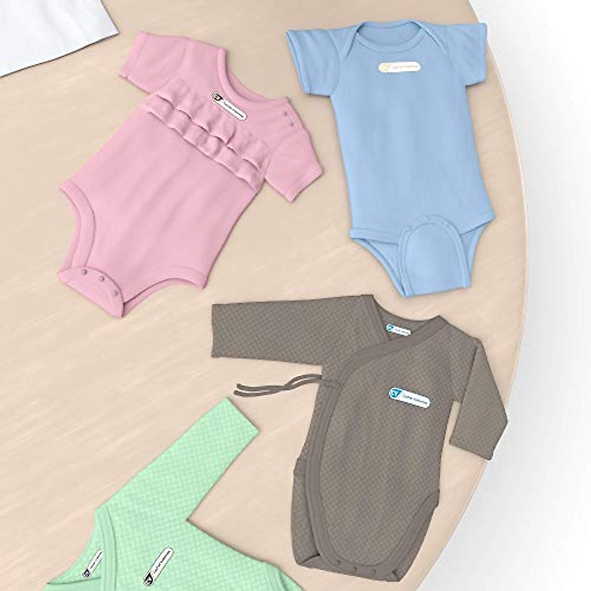 All-purpose, Custom Name Labels, Name And Initials, Multiple Colors And Sizes, Waterproof, Microwave And Dishwasher Safe, Washer And Dryer Safe, Custom Name Label For Camp, Custom Name Label For Kids