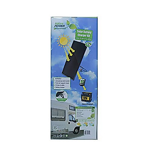 Nature Power 22W Solar Power 12V Battery Charger with Controller
