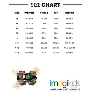 Monster Jam Little Boys 3 Pack Graphic T-Shirts Kids Black/Red/Grey 7