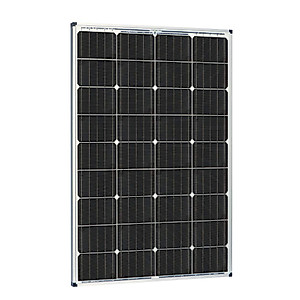 Zamp Solar Legacy Series 115-Watt Roof Mount Solar Panel Kit with Digital Charge Controller. Durable Off-Grid Solar Power for RV Battery Charging - KIT1003