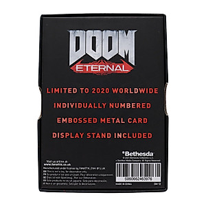 Doom Eternal Replica Keycard Limited Edition