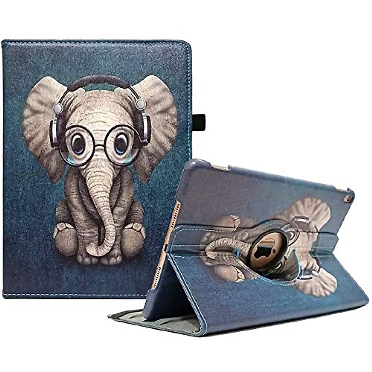Newraturner Rotating Case for iPad 9th Generation (2021) / 8th Generation (2020) / 7th Gen (2019) 10.2 Inch --360 Degree Rotating Stand Protective Cover, Auto Sleep/Wake Function