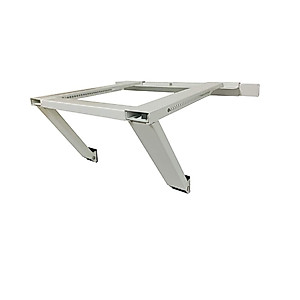 Air Conditioner Bracket,Air Conditioner Support Bracket,No Drilling and No Tools Required, Heavy Duty Steel Construction Holds Up to 200 lbs, with Installation Instruction Manual