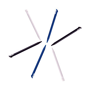 YouU 6 Pcs Colorful Plastic Replacement Touch Screen Stylus Pen, Compatible with Nintendo New 3DS XL, New 3DS LL