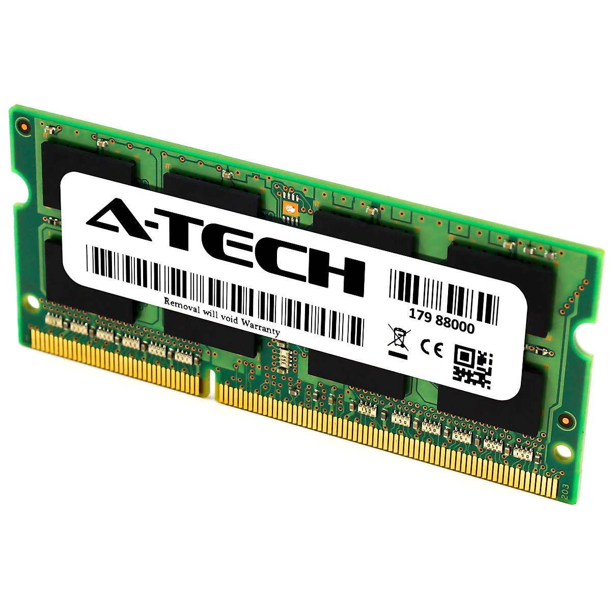 A-Tech 4GB RAM Replacement for CT2KIT51264BF160B | DDR3/DDR3L 1600MHz PC3L-12800 (PC3-12800) CL11 SODIMM 2Rx8 1.35V Non-ECC SO-DIMM 204-Pin Laptop, Notebook Memory Module