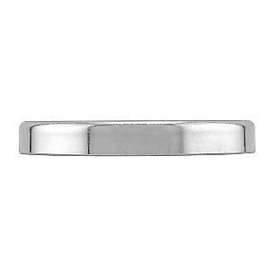 Walker Partners Round Base Cup Magnet with Hole for mounting, 50 lbs Pulling Power 2.4 inch Diameter 2-Pack, chrome