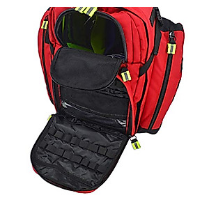 Lightning X TacMed ALS Oxygen Trauma Backpack w/Modular Pouch System - RED