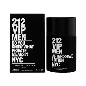 Carolina Herrera 212 VIP After Shave Lotion for Men, 3.4 Ounce
