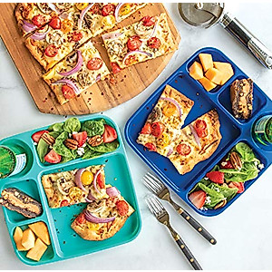 Nordic Ware Meal Trays, Set of 4, Coastal Colors