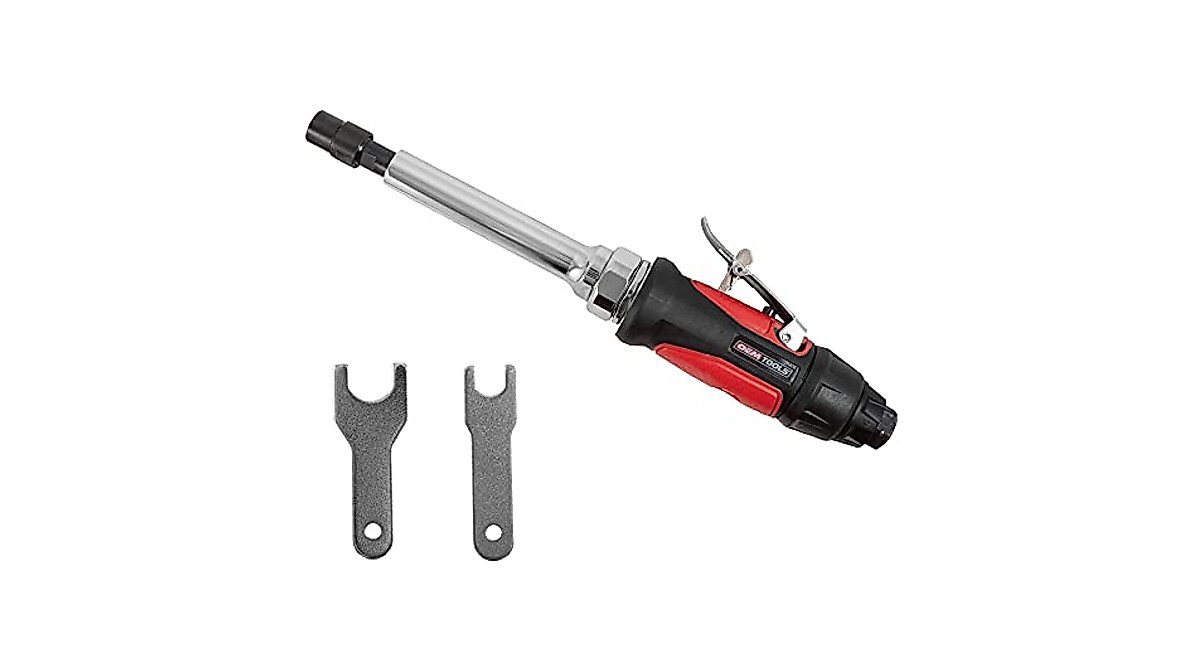 OEMTOOLS 24408 1/4 Inch Extended Air Die Grinder, Straight Die Grinder ...