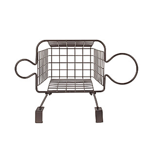 Spectrum Diversified Grid Hair Styling Station, Over the Cabinet Door, Bronze