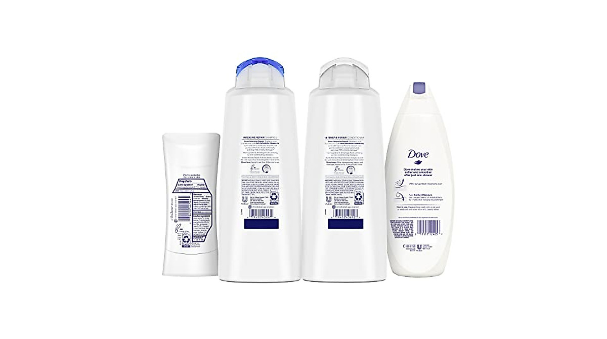 Dove Deep Moisture Regimen Pack for Soft Skin & Healthy Hair