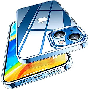 TORRAS Crystal Clear iPhone 13 Mini Case, Ultra-Thin Slim Fit Phone Cases for iPhone 13 Mini, [Long Lasting Clarity] Soft Silicone iPhone Mini 13 Case, Crystal Clear
