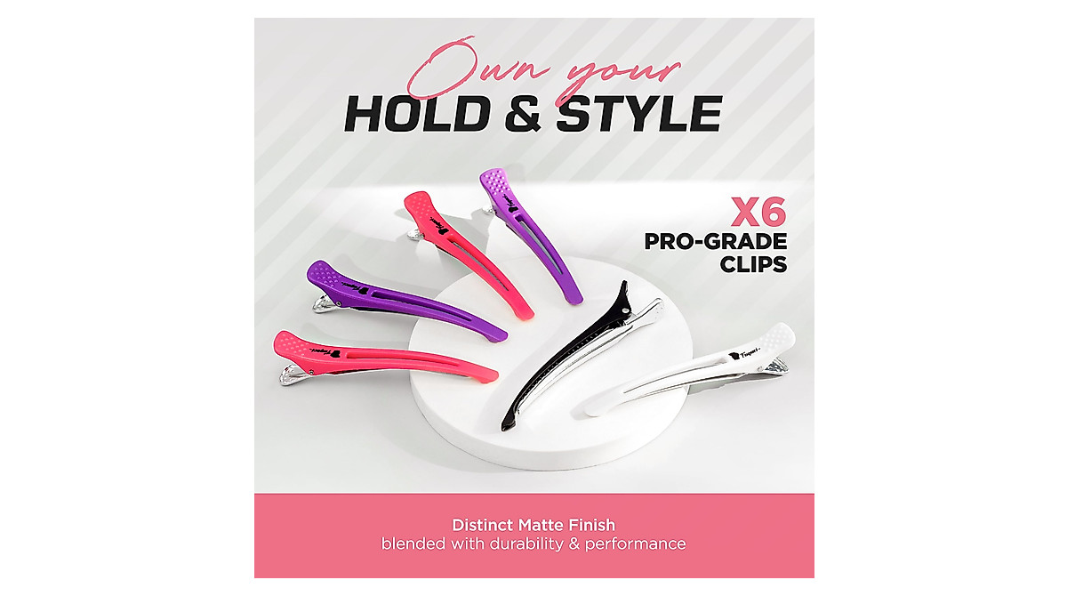 Fagaci Firm Grip Hair Clips - Durable Salon Styling Clips