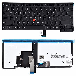Replacement Keyboard for Lenovo ThinkPad T440s T440p T460 T450s T440 T450 E440 L440 L450 L460 E431 Laptop with Backlit US Layout