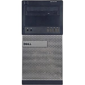 Dell Optiplex 990 Tower Premium Business Desktop Computer (Intel Quad-Core i5-2400 up to 3.4GHz, 16GB DDR3 Memory, 2TB HDD + 120GB SSD, DVDRW, WiFi, Windows 10 Professional) (Renewed)